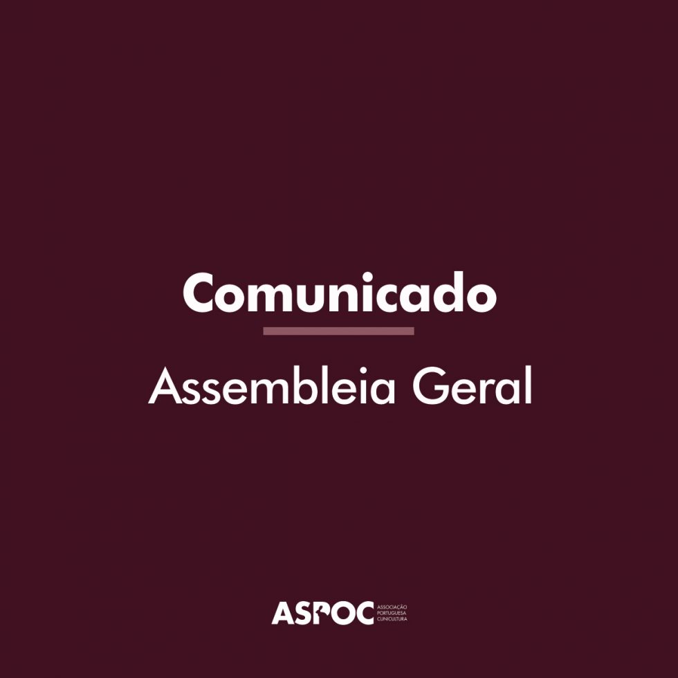 Assembleia Geral ASPOC – Anulada | Aspoc